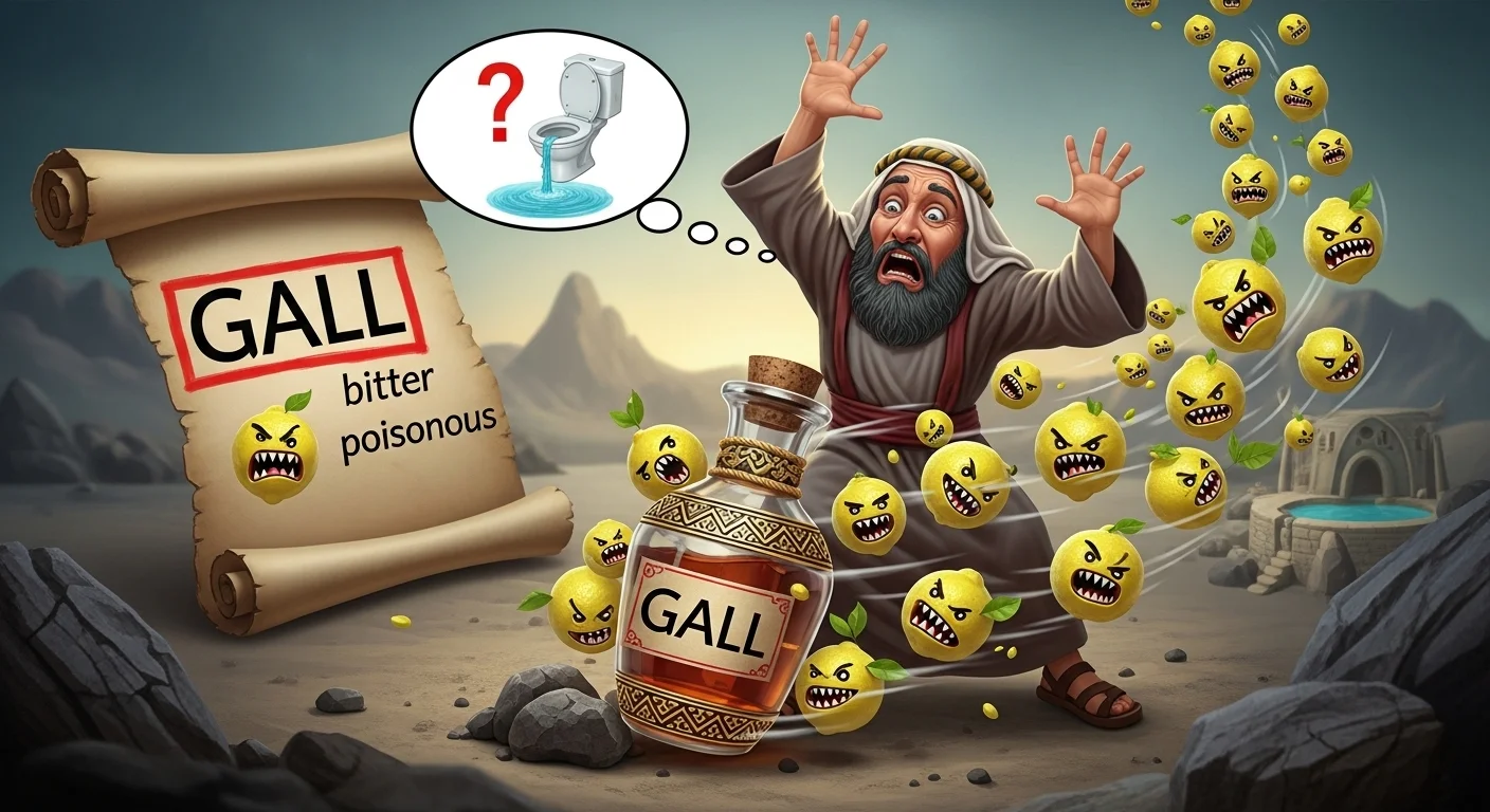 Gall Meaning In Bible: Bitterness, Poison, and Spiritual Lessons 2026